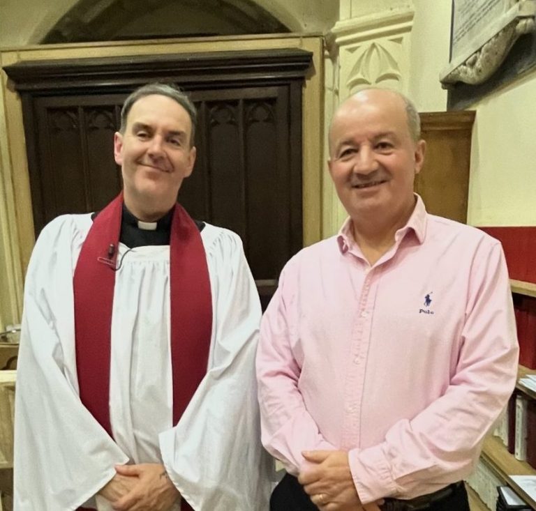 A Warm Welcome to Reverend Ian Sweeney – Dunchurch Parish Council